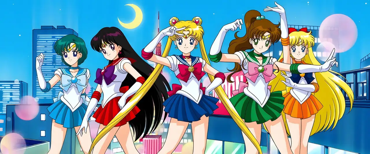 Regarder Sailor Moon - Saison 5 - Tempête sur le lycée. Les nouveaux ...